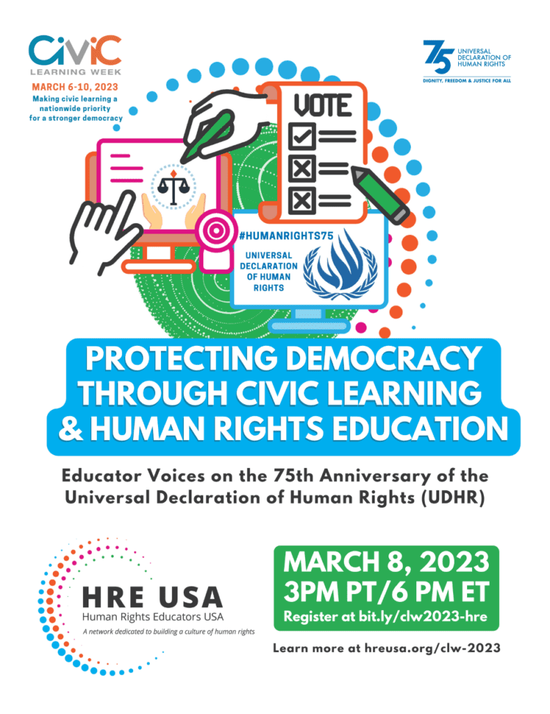 Protecting Democracy through Civic Learning and Human Rights Education -- Educator Voices on the ...