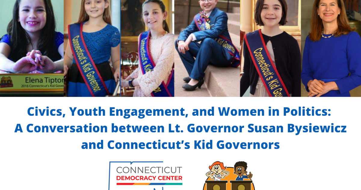 Civics, Youth Engagement, Women in Politics: Lt. Governor Susan ...