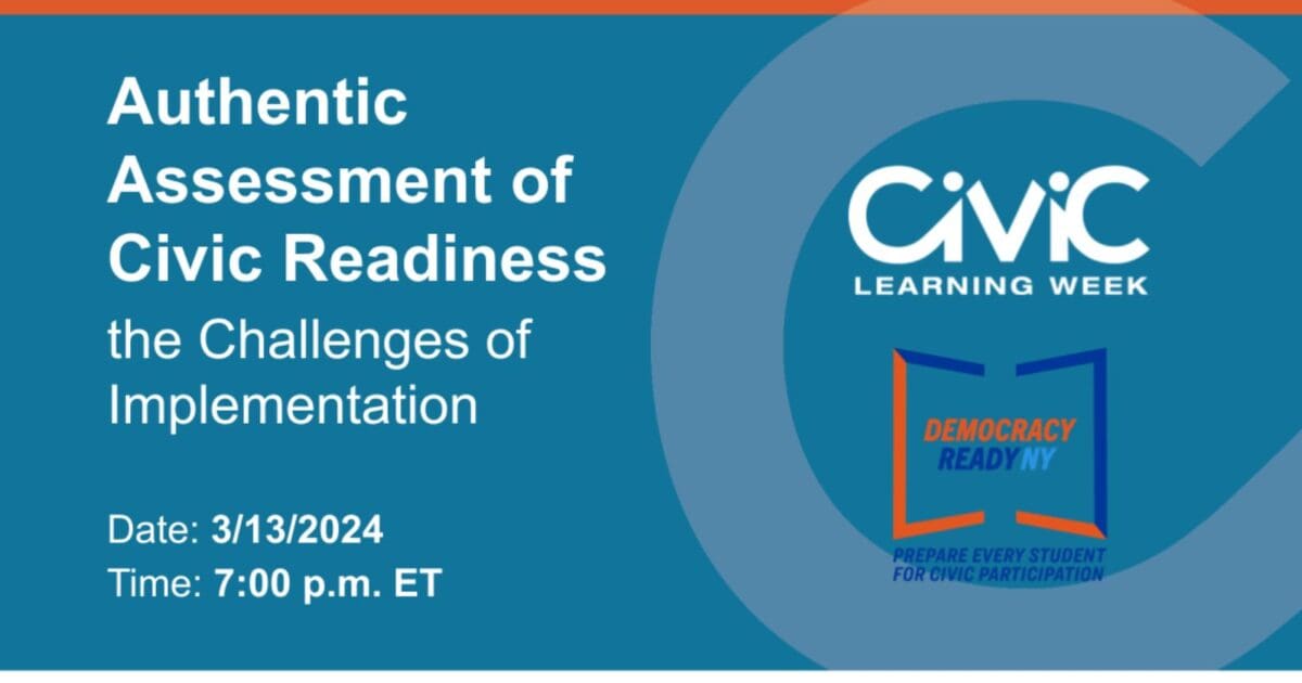 Authentic Assessment of Civic Readiness: the Challenges of ...