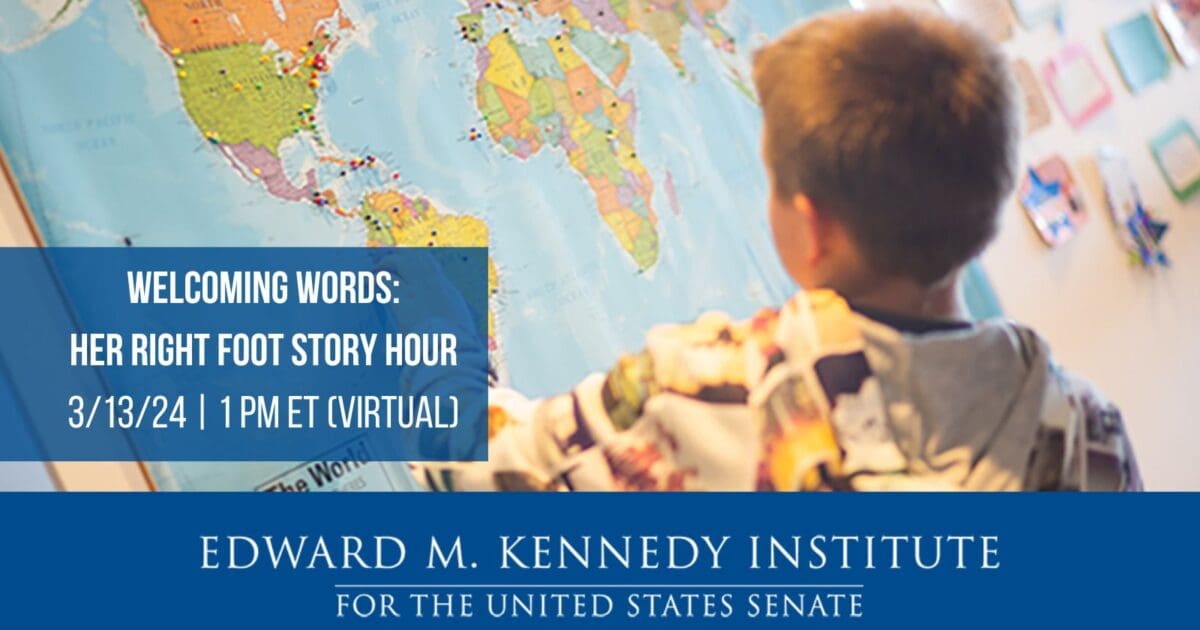 Welcoming Words: Her Right Foot Story Hour | Civic Learning Week