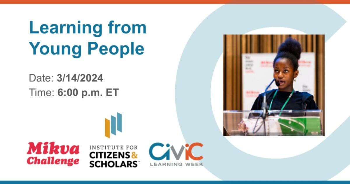 Learning from Young People: Implications for Civic Education and ...