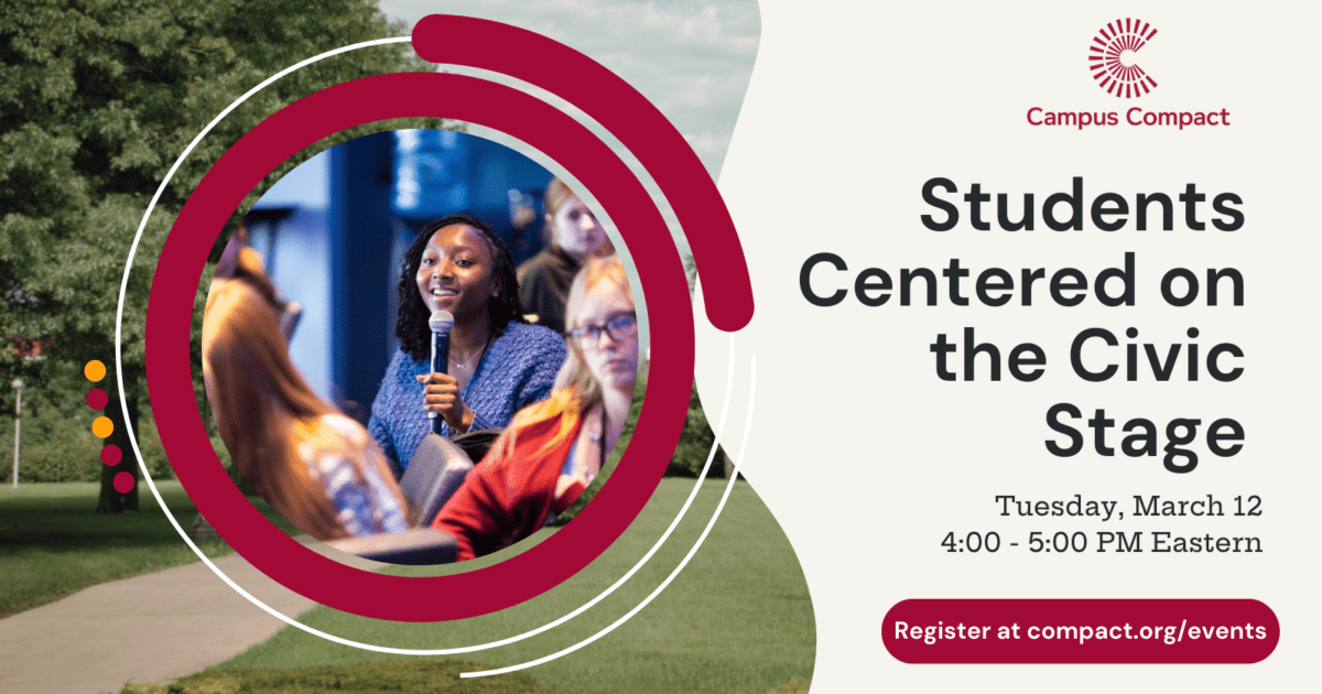Students Centered On The Civic Stage: A Conversation With Student Civic ...